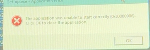 Solved: Set-up.exe - Application Error The application was unable to ...