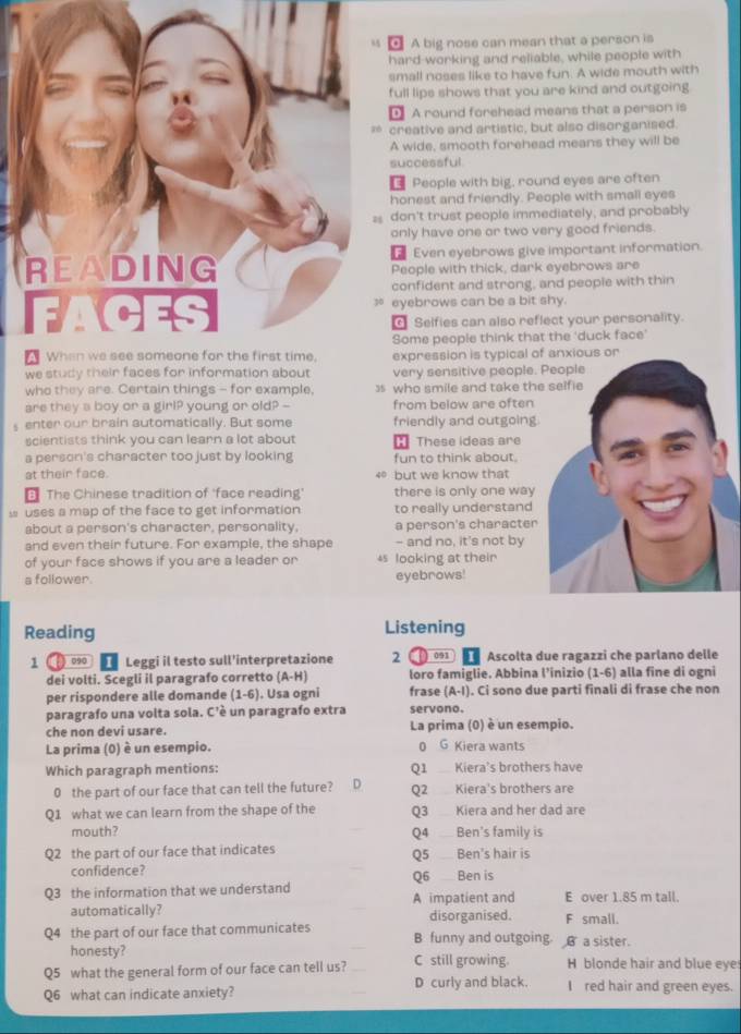 Risolto:A big nose can mean that a person is ard-working and reliable ...