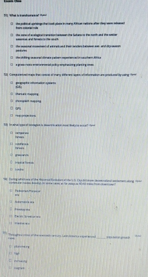 Solved: 31] What is transhorw ece? Upii the political upriis gs tha t ...
