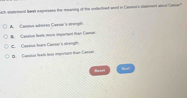 Solved: nich statement best expresses the meaning of the underlined ...