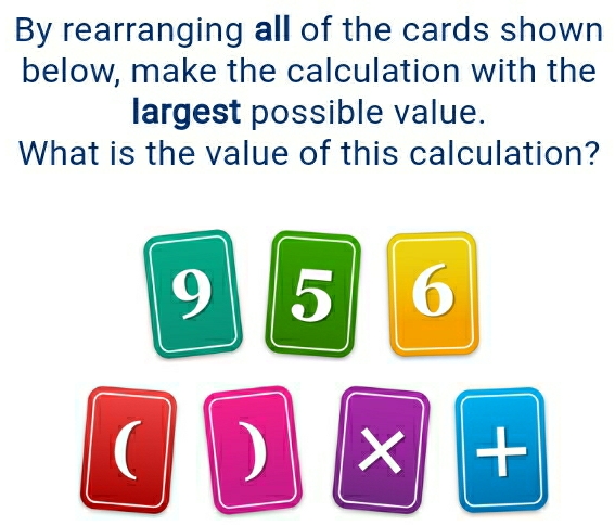 Solved: By rearranging all of the cards shown below, make the ...