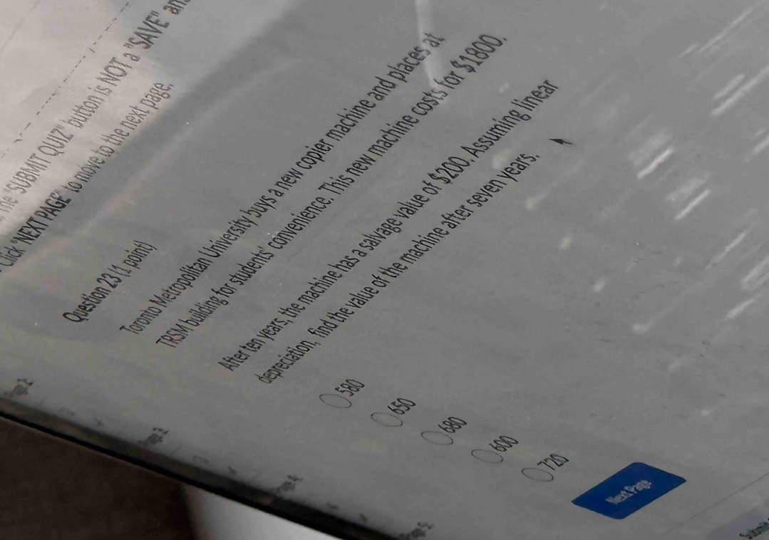 Solved: etropolita niversity buys a new co ier machine and pl iding for ...