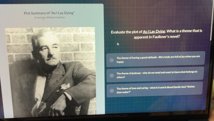 Solved: Plot Summary of ''As I Lay Dying'' A novel by William Faulkner ...