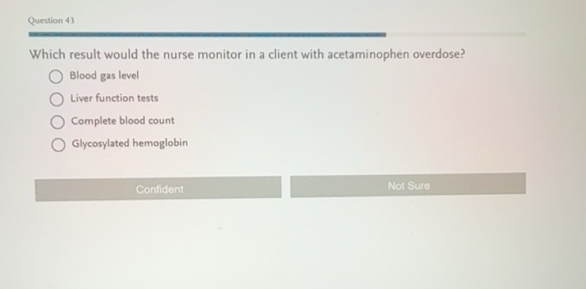 Solved: Which result would the nurse monitor in a client with ...