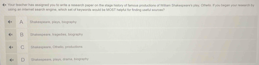 Solved: Your teacher has assigned you to write a research paper on the ...