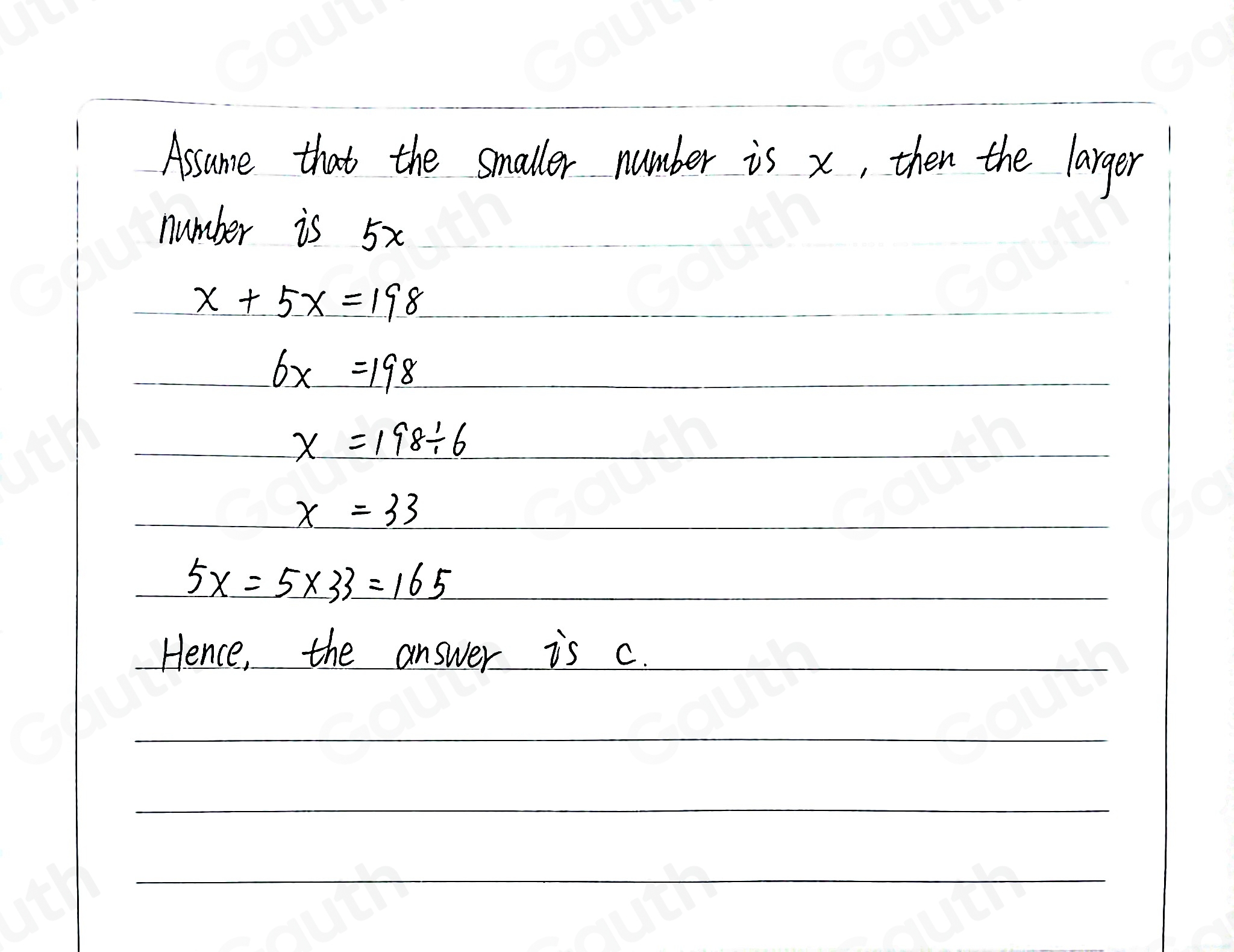 Solved: The sum of two odd numbers is 198. Both of the numbers are ...