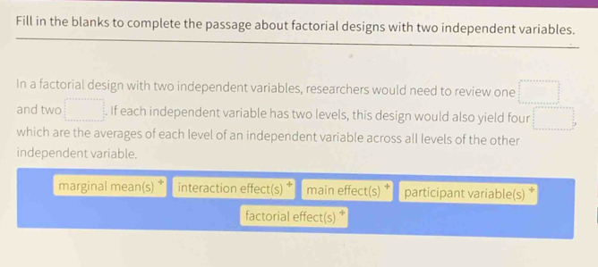 Solved: Fill in the blanks to complete the passage about factorial ...