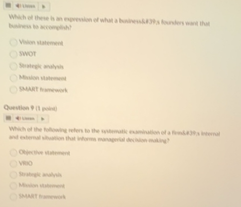 Solved: ?L18101 Which of these is an expression of what a business's ...