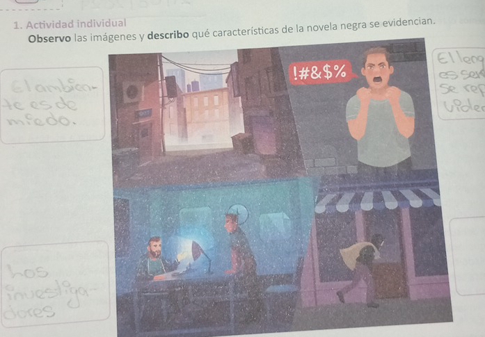 Solved: Actividad individual Observo las imágenes y describo qué ...