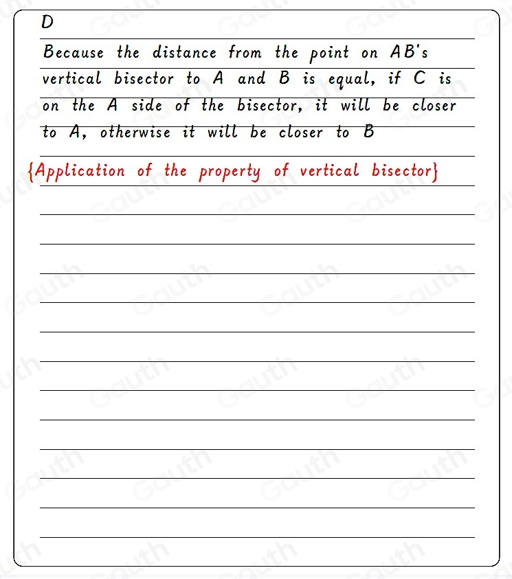 Solved: Which construction can be used to determine whether point C is ...