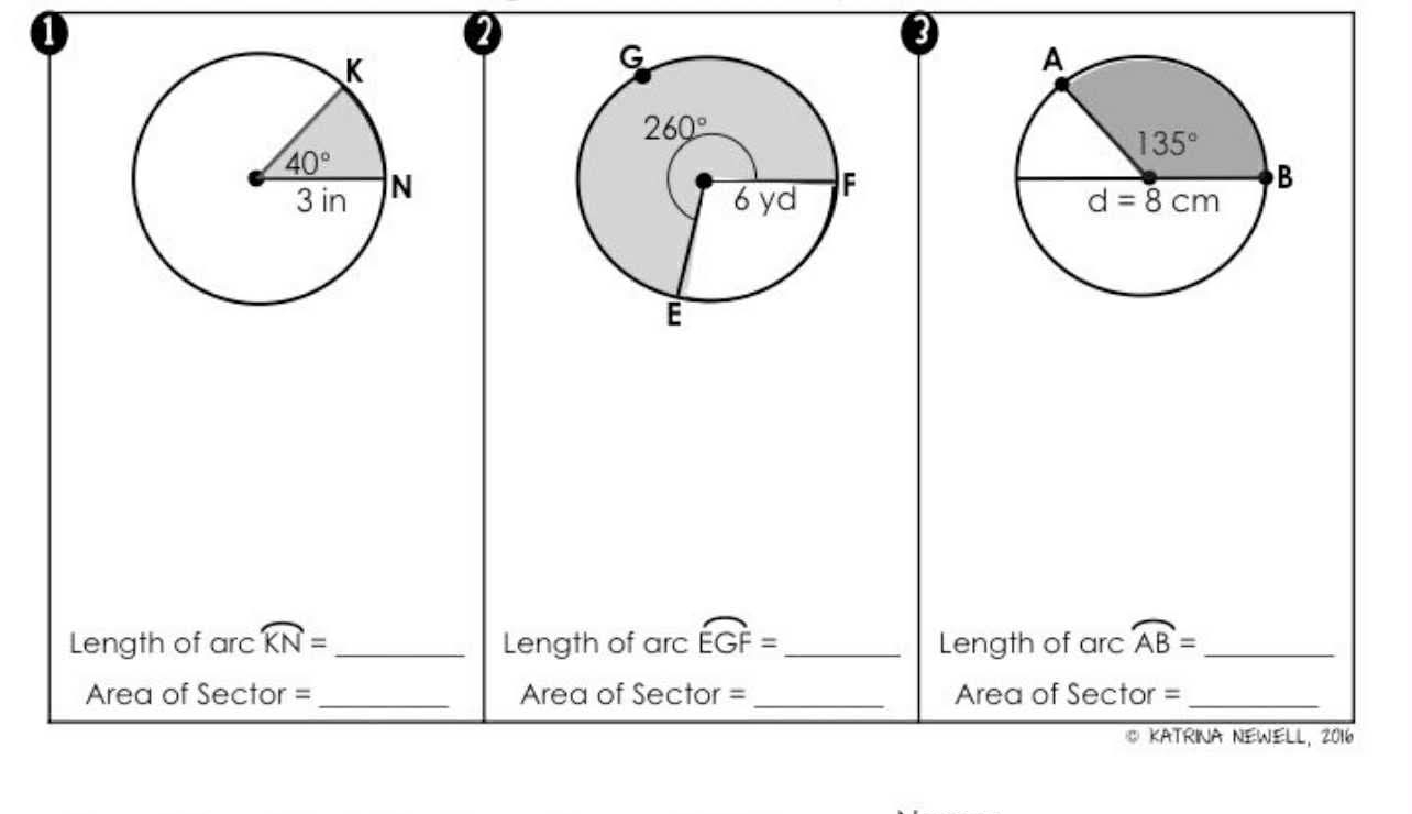 Solved: 0 2 ③ Length of arc widehat KN= _Length of arc widehat EGF ...