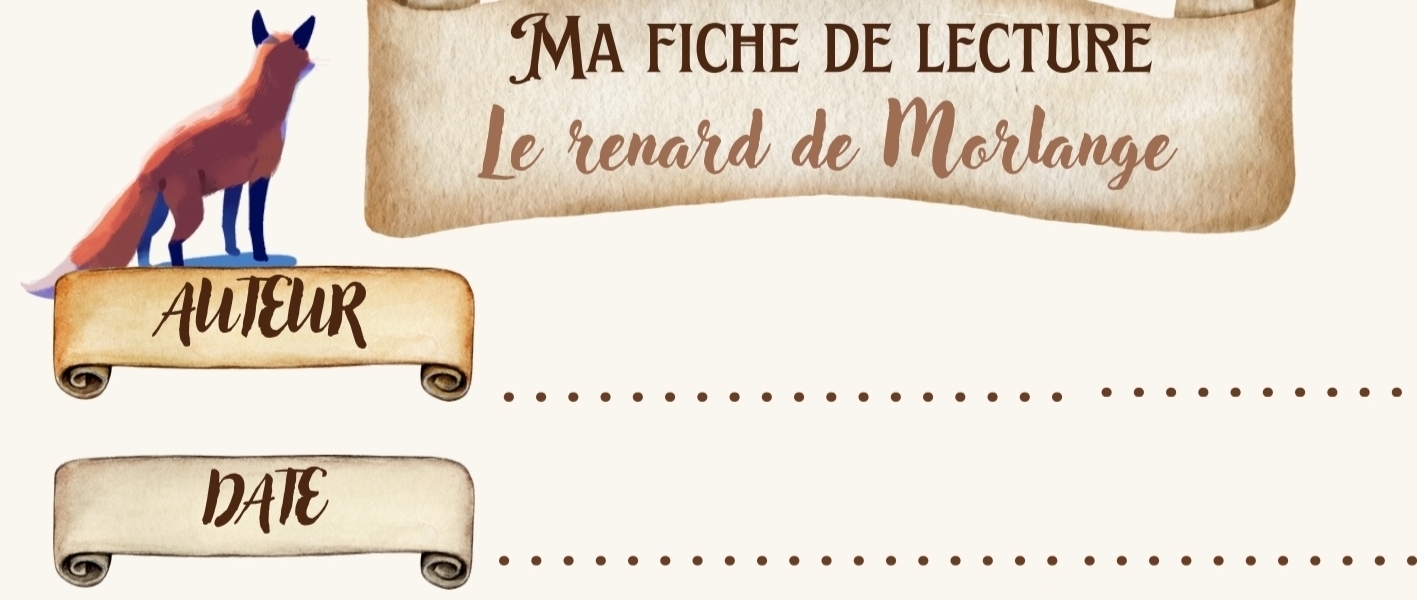 Résolu :Ma fiche de lecture