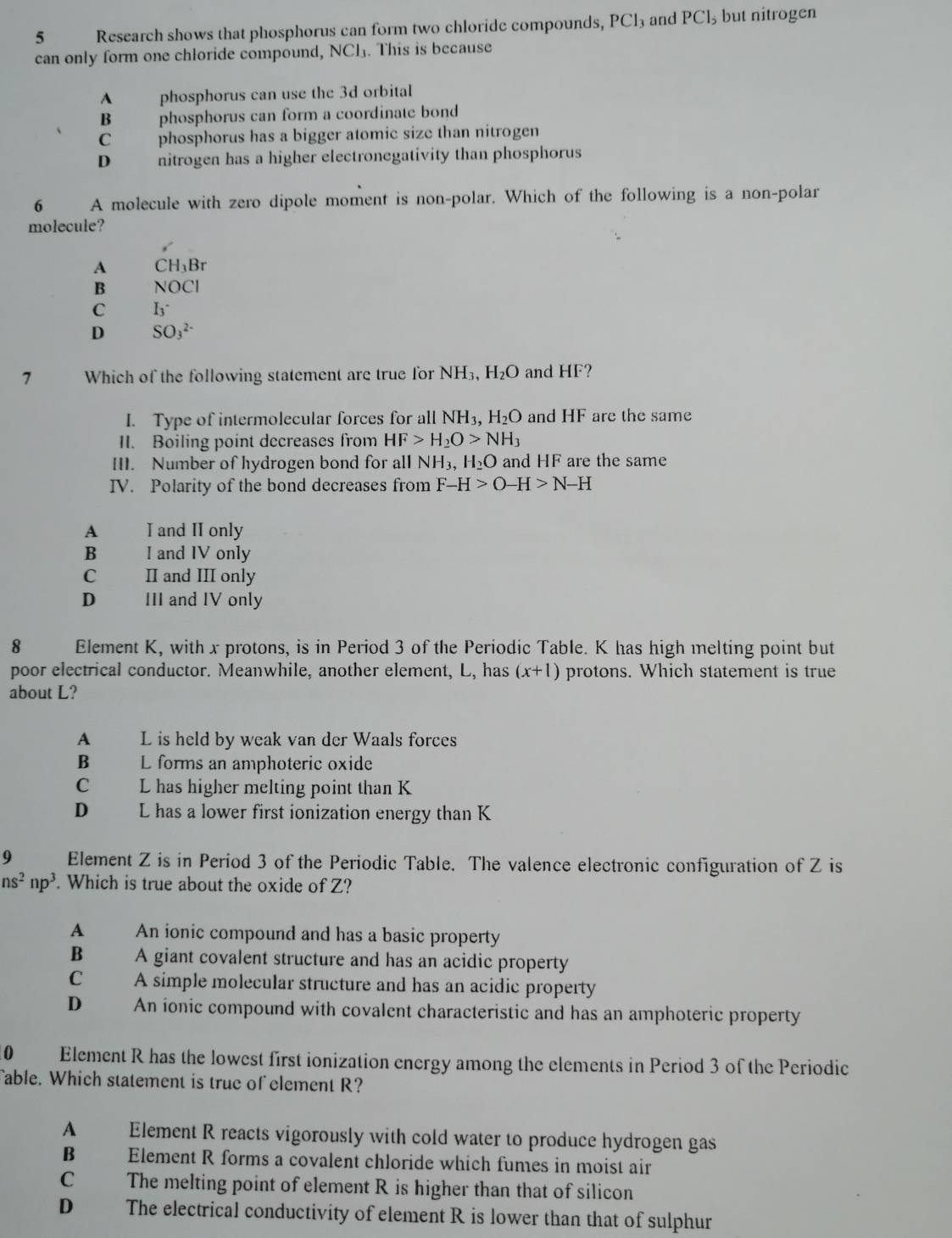 Selesai:Research shows that phosphorus can form two chloride compounds ...