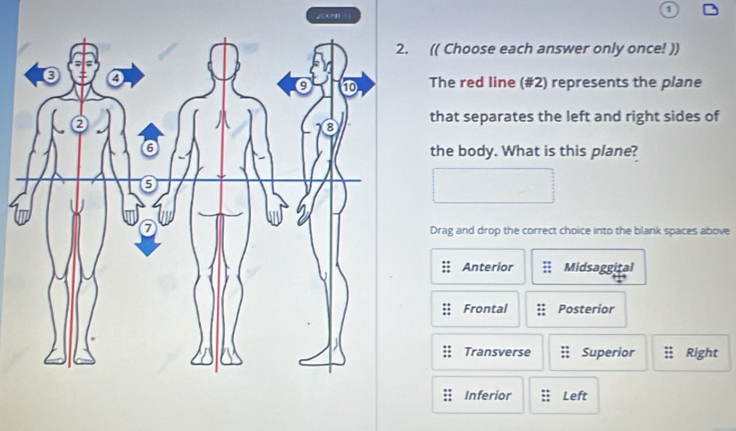 Solved: (( Choose each answer only once! )) The red line (#2 ...