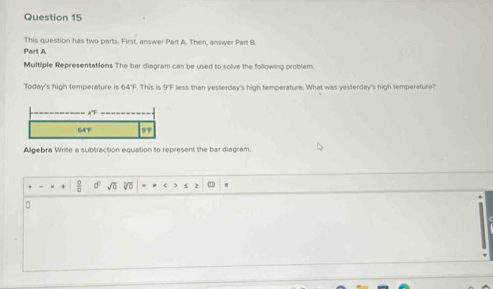 Solved: This question has two parts. First, answer Part A. Then, answer ...