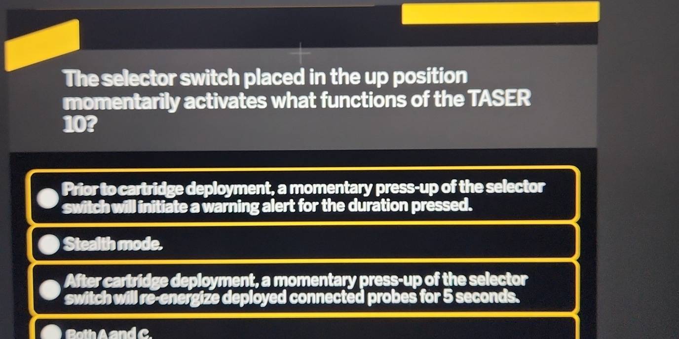 Solved The Selector Switch Placed In The Up Position Momentarily Activates What Functions Of