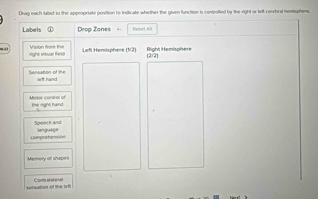 Solved: Drag each label to the appropriate position to indicate whether ...
