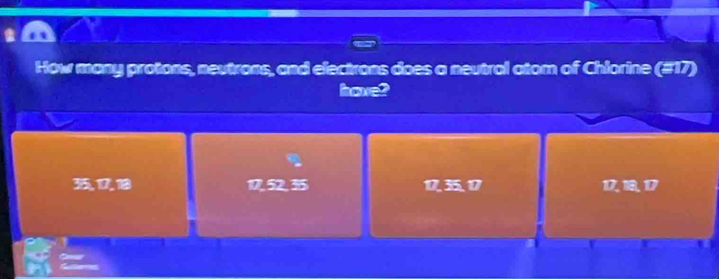 Solved: How many protons, neutrons, and electrons does a neutral atom ...