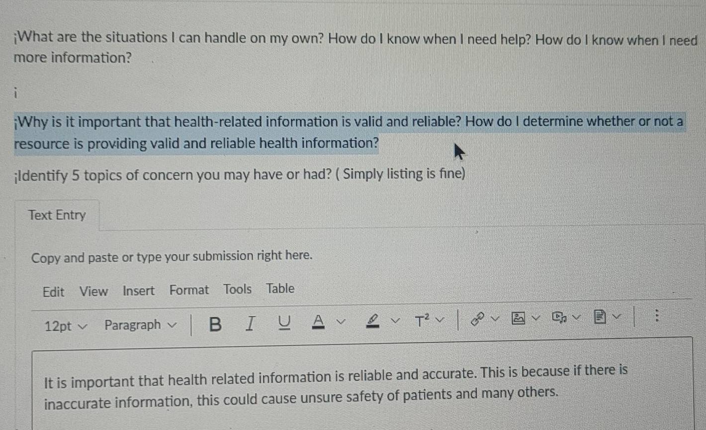 Solved: What are the situations I can handle on my own? How do I know ...