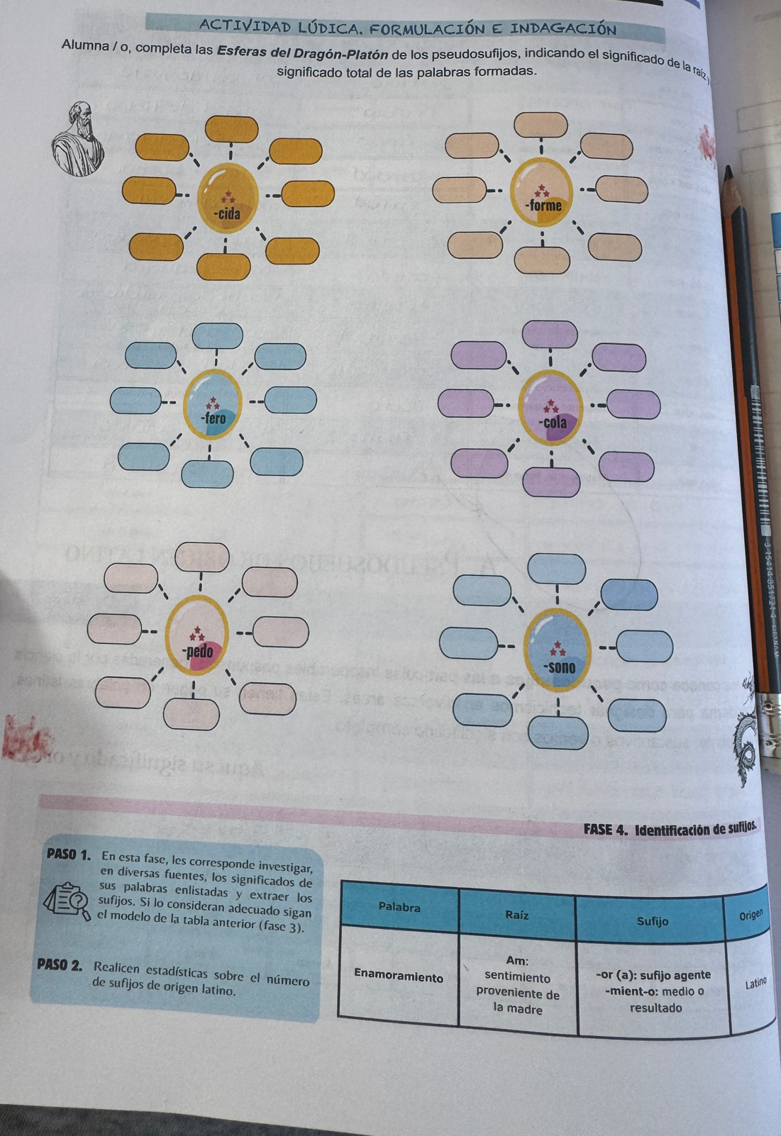 Resuelto:ACTIVIDAD LÚDICA, FORMULACIÓN E INDAGACIÓN Alumna / o ...