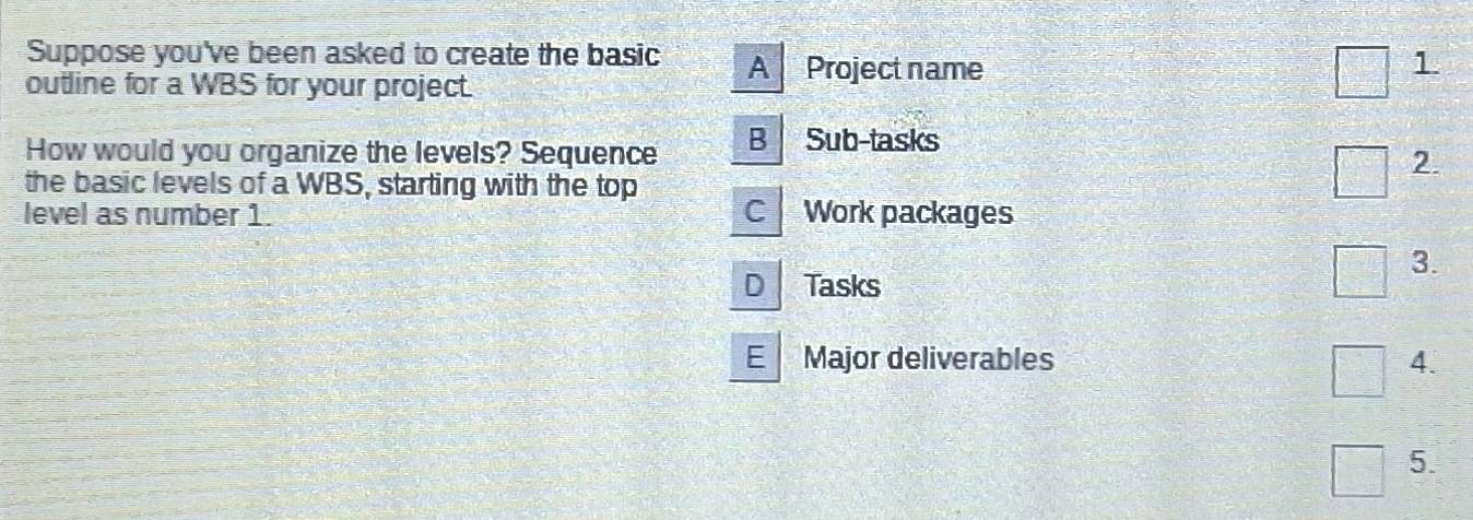 Solved: Suppose you've been asked to create the basic A Project name 1 ...