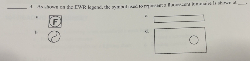 Solved: As shown on the EWR legend, the symbol used to represent a ...