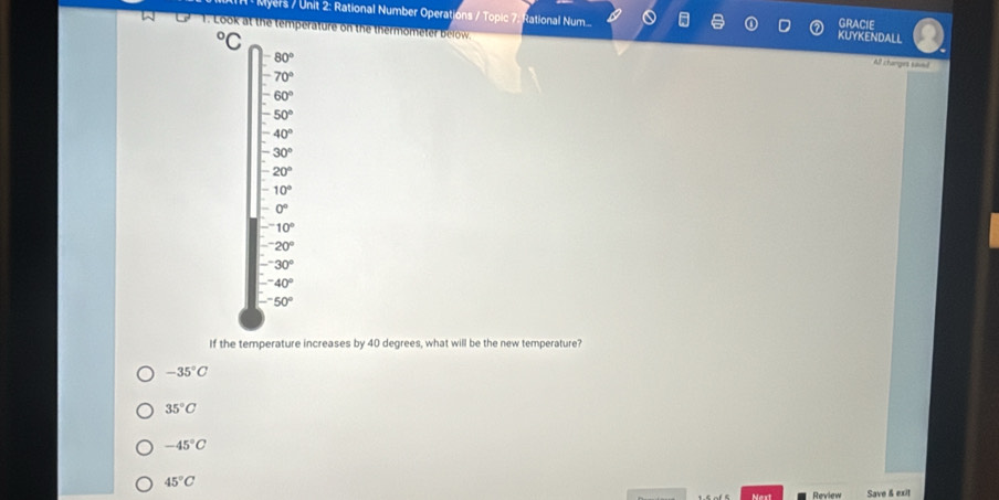 Solved: Myers / Unit 2: Rational Number Operations / Topic 7: Rational ...