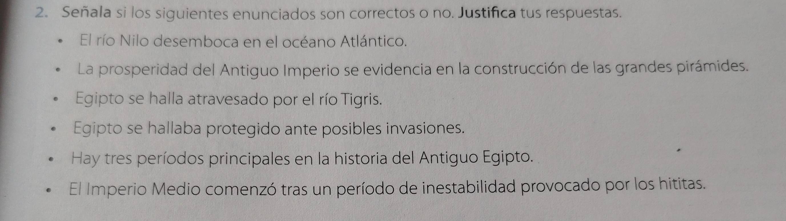 Resuelto:Señala si los siguientes enunciados son correctos o no ...