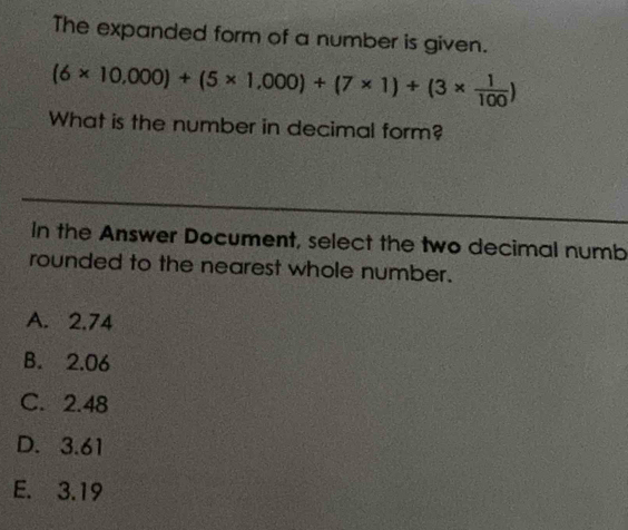 Solved: The expanded form of a number is given. (6* 10,000)+(5* 1,000 ...