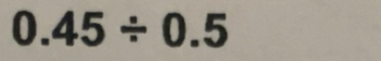 Solved: 0.45/ 0.5 [Math]