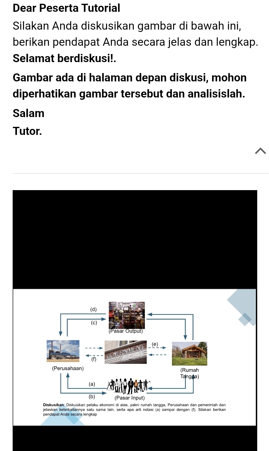 Telah dijawab:Dear Peserta Tutorial Silakan Anda diskusikan gambar di ...