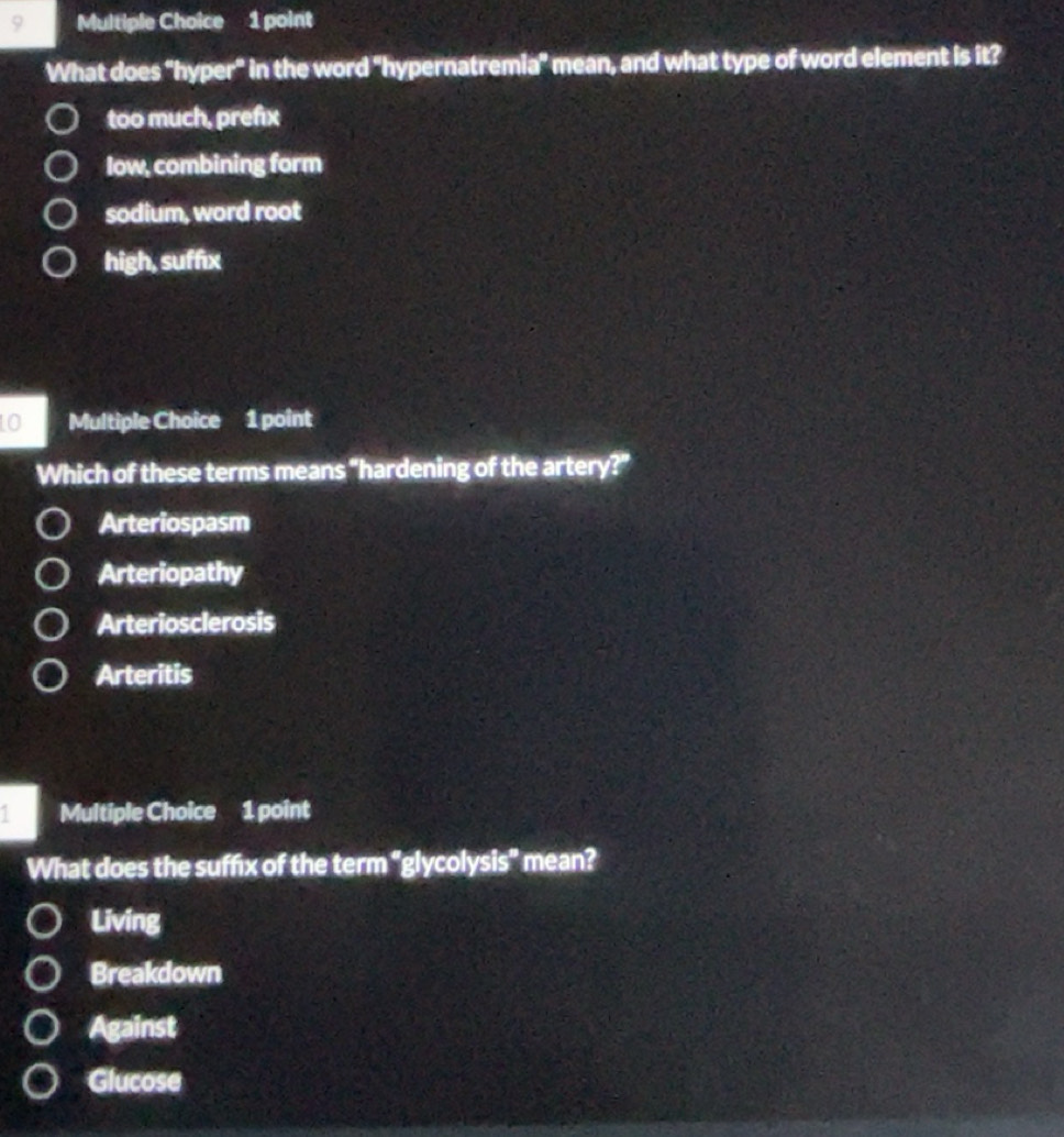 Solved: What does "hyper" in the word "hypernatremia' mean, and what ...