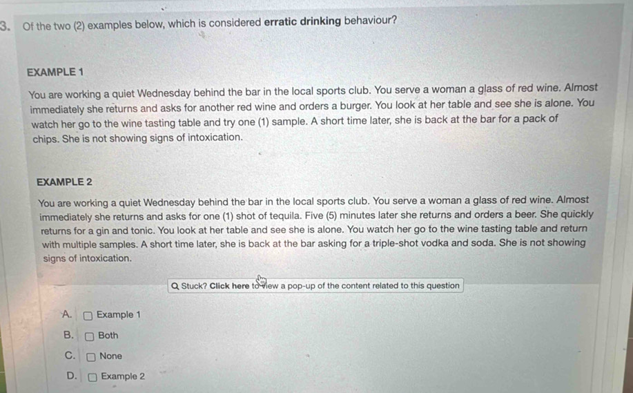 Solved: Of the two (2) examples below, which is considered erratic ...