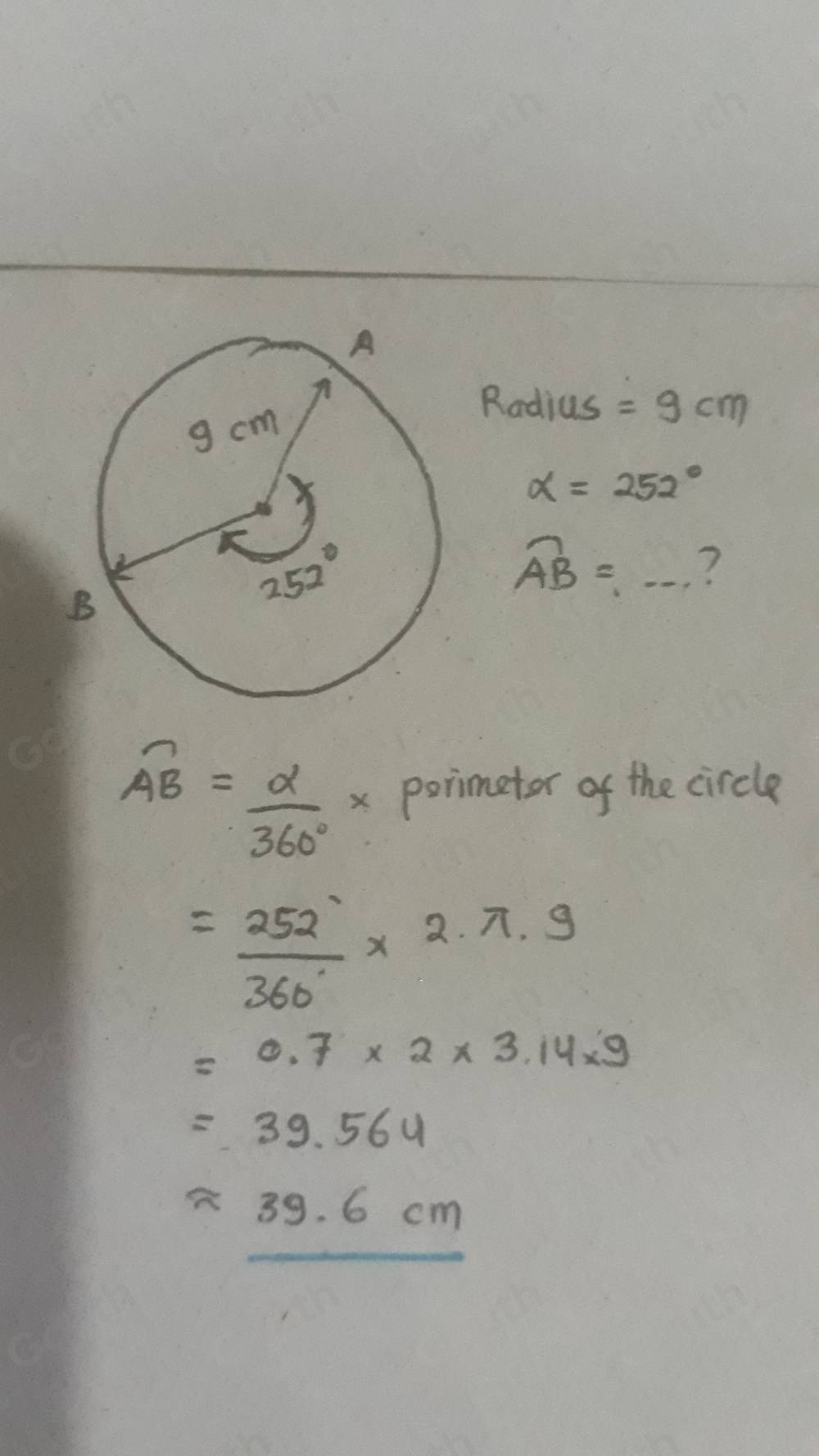 Solved: The minute hand on a clock is 9 centimeters long and travels ...
