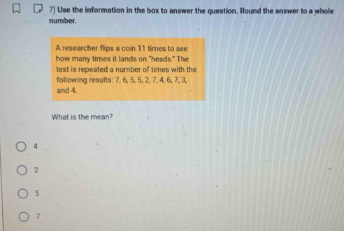 Solved: Use the information in the box to answer the question. Round ...