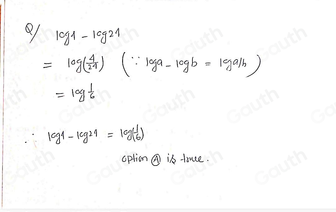 Solved: Which of the following is equivalent to the expression below ...
