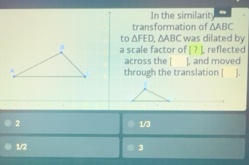 Solved: 9 1/3 1/2 3 [Math]