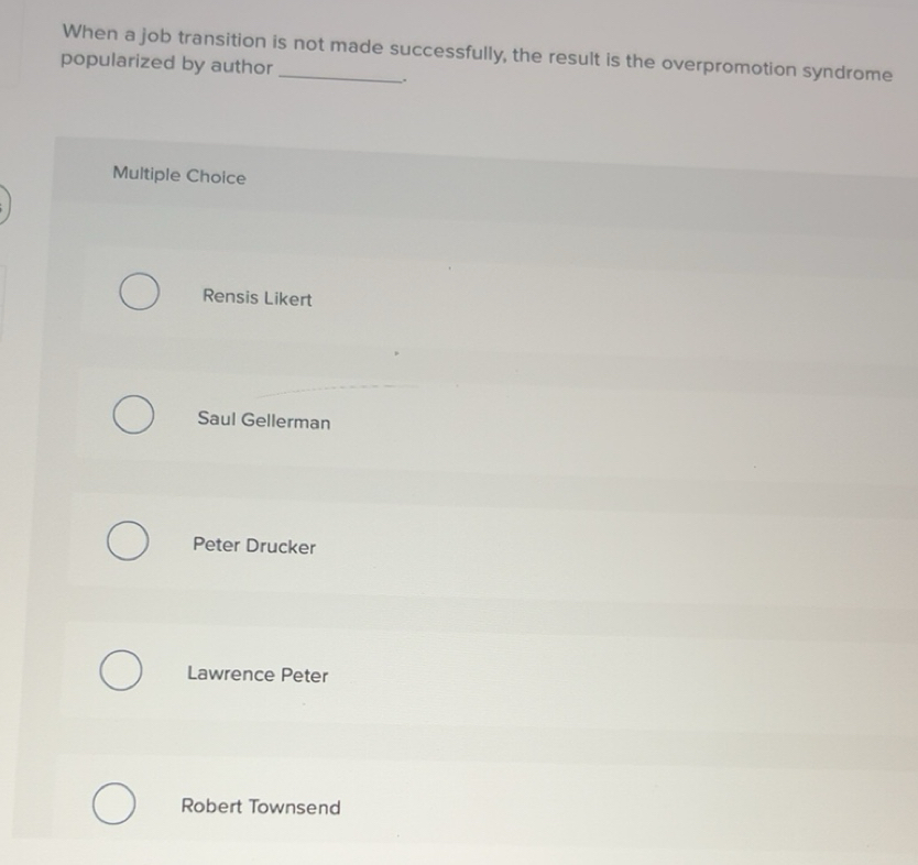 Solved: When a job transition is not made successfully, the result is ...