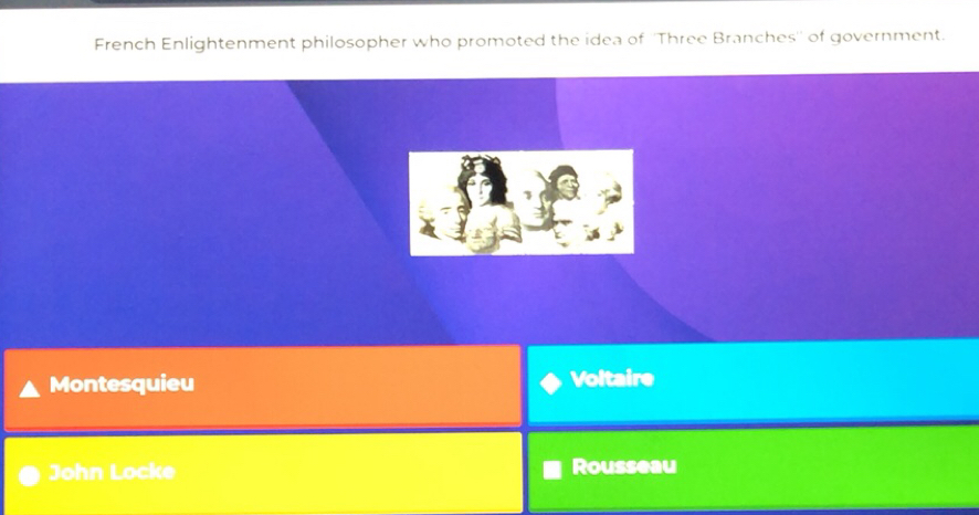 Solved: French Enlightenment philosopher who promoted the idea of ...