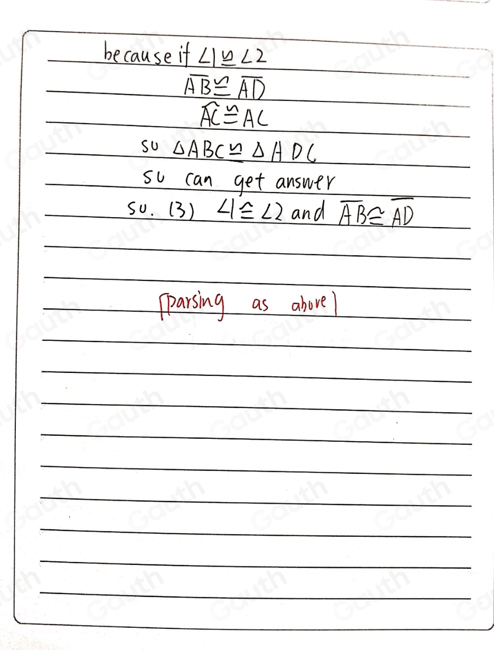 Solved: In the diagram below, rays overline AD, overline AC , and ...