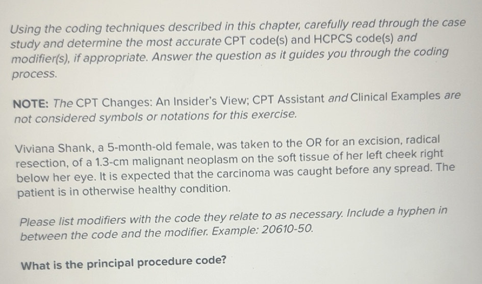 Solved: Using the coding techniques described in this chapter ...