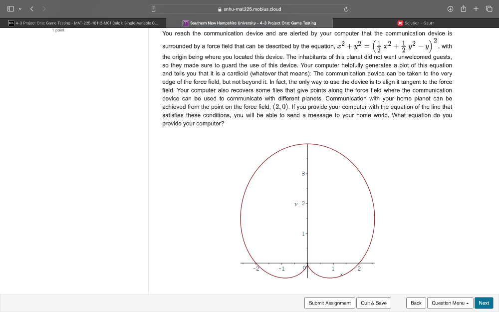 Solved: snhu-mat225.mobius.cloud n 4-3 Project Ore: Game Testing - MAT ...