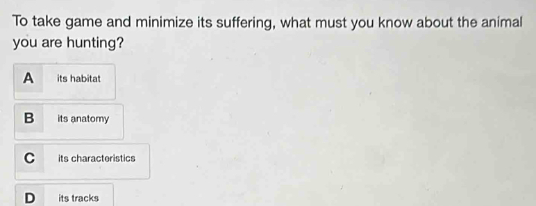 Solved: To take game and minimize its suffering, what must you know ...