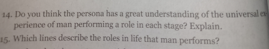 Solved: Do you think the persona has a great understanding of the ...
