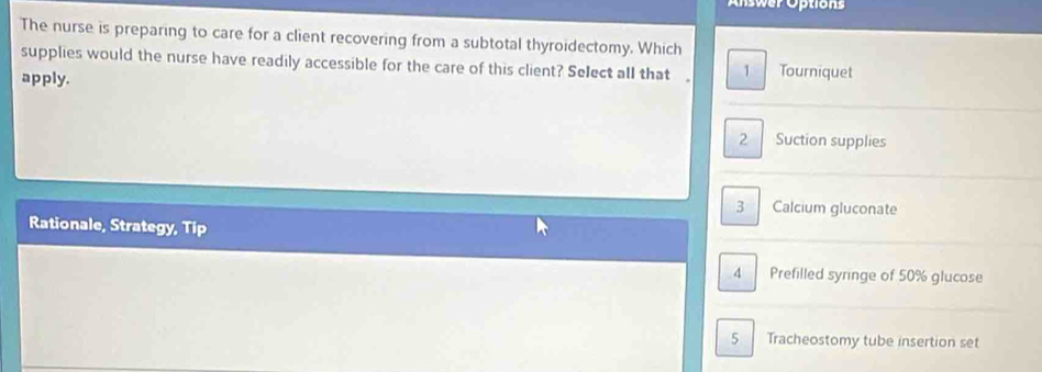 Solved: The nurse is preparing to care for a client recovering from a ...