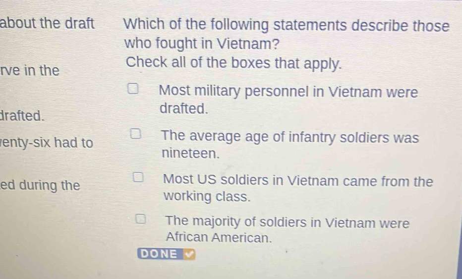 Solved: about the draft Which of the following statements describe ...