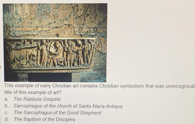 Solved: symbolism that was unrecognizab title of this example of art? a ...