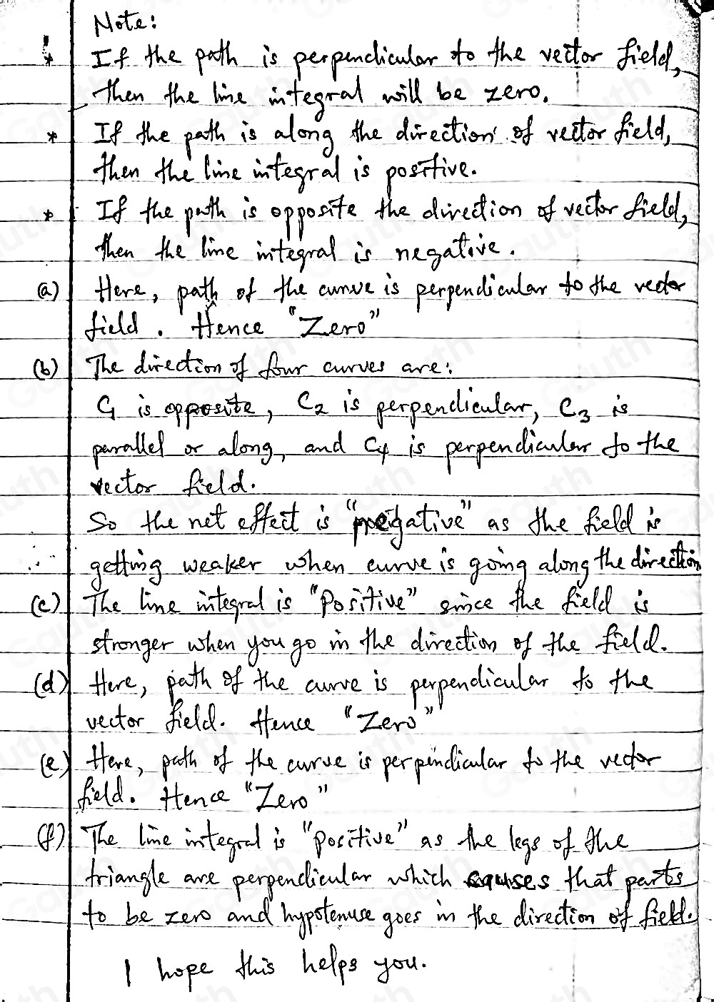 Solved: Problem 11. (1 paim) Delwmine whether the line integral of each ...