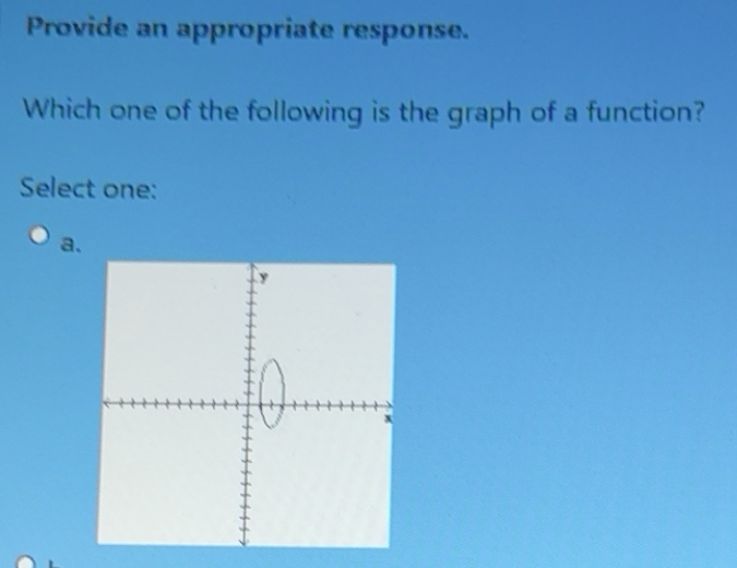 Solved: Provide an appropriate response. Which one of the following is ...