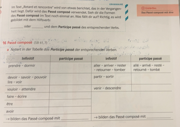 Gelöst:Im Text „Retard et rencontre' wird von etwas berichtet, das in ...